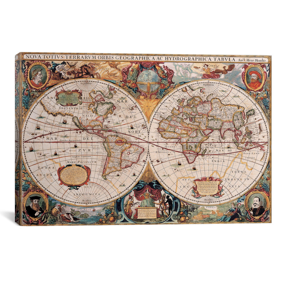 Vintage Cartography - Incredible World Maps - Touch of Modern