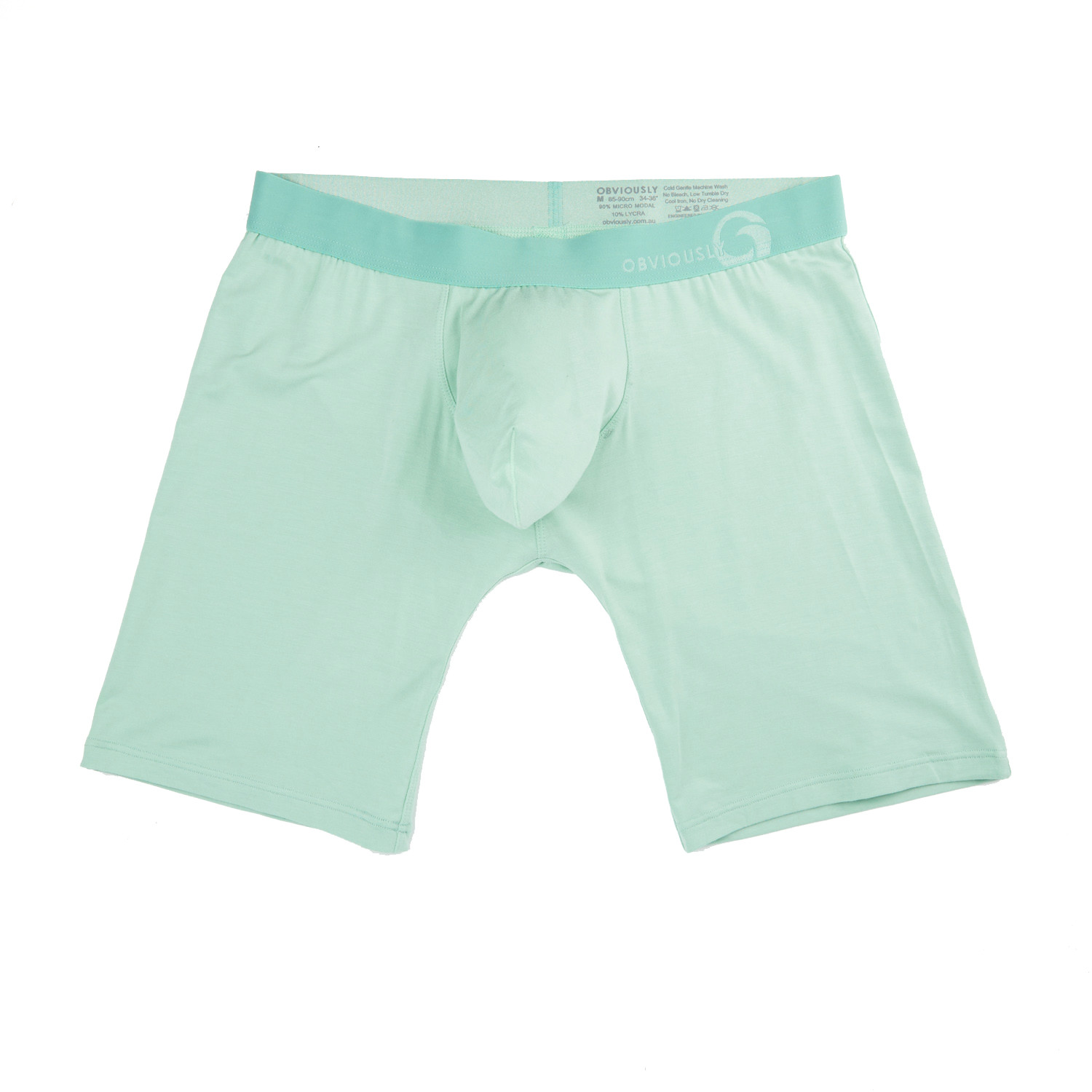 AnatoMAX Downtown Boxer Brief 9 Inch Leg // Mint (Small) - Obviously ...