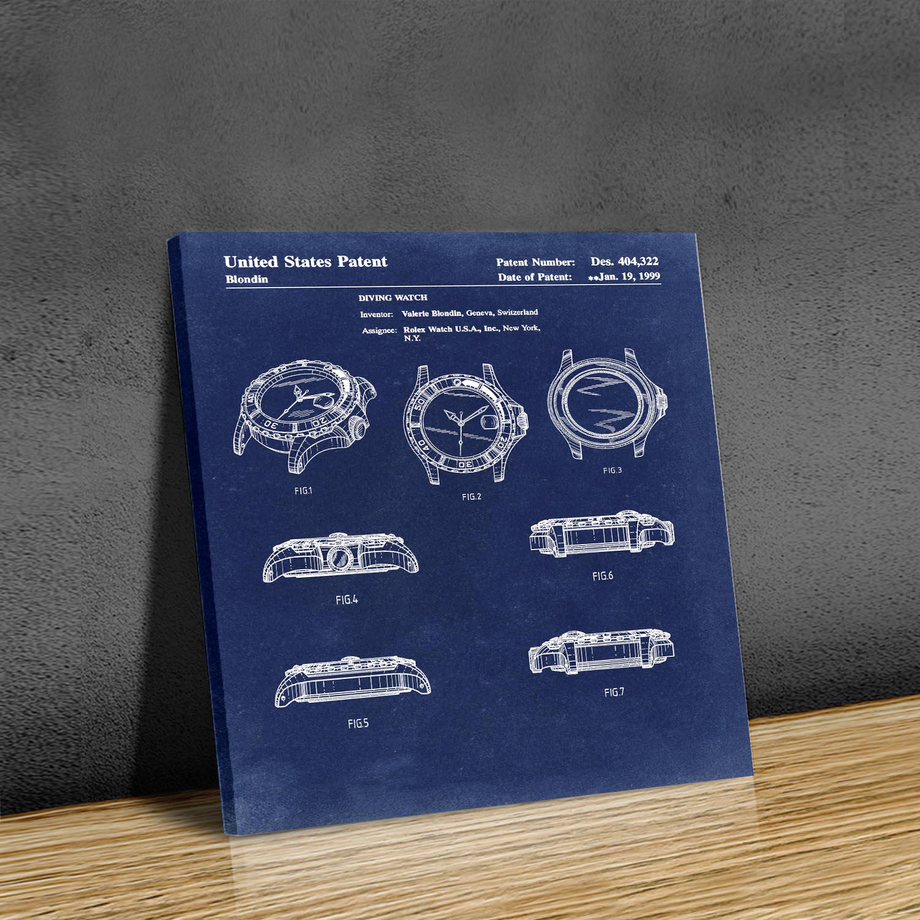 Patent Watch Prints - Vintage Clockwork Art - Touch of Modern