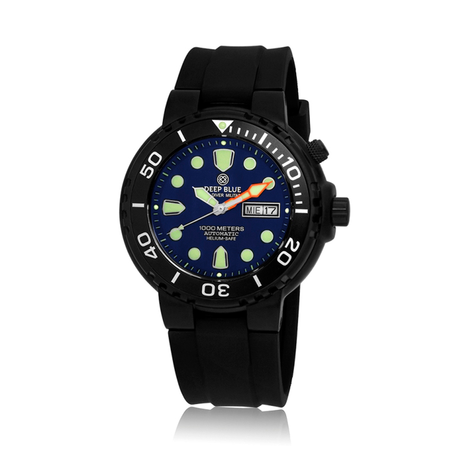 Deep Blue - Automatic Dive Watches - Touch of Modern