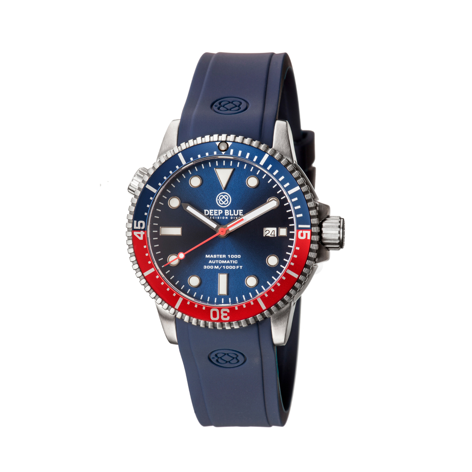 Deep Blue - Automatic Dive Watches - Touch of Modern