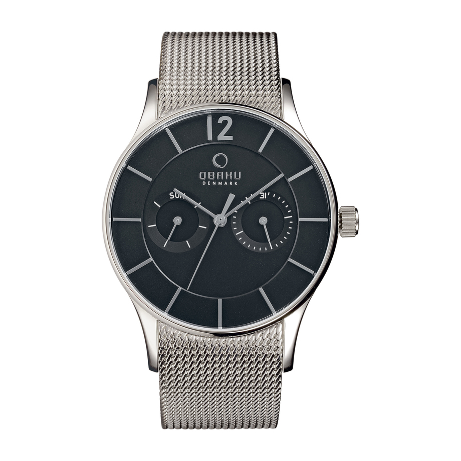 Obaku Denmark - Danish Watch Design - Touch of Modern