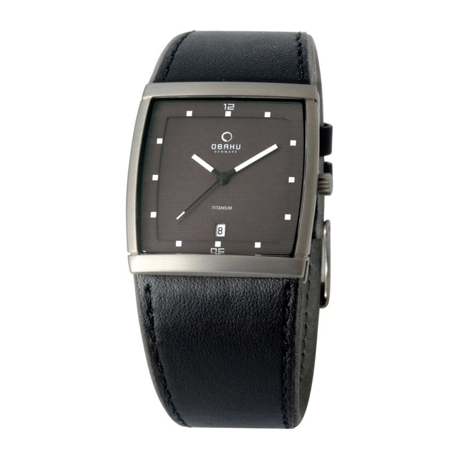 Obaku Denmark - Danish Watch Design - Touch of Modern