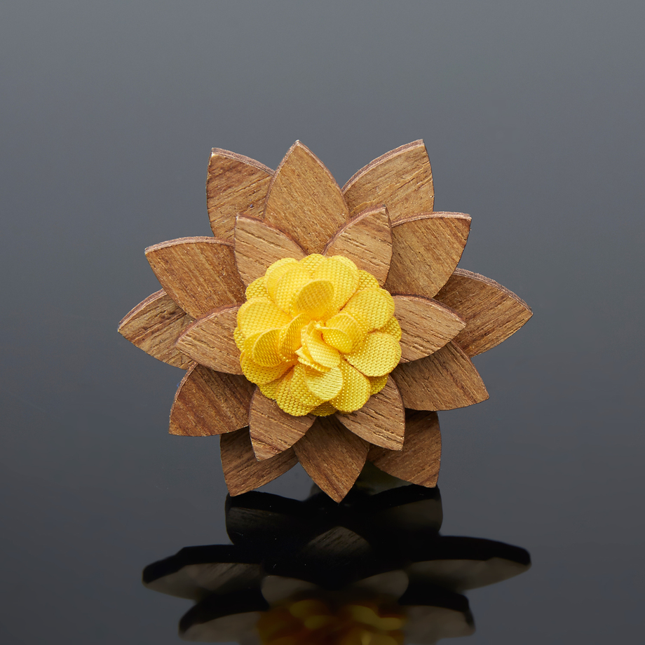 DapperMan - Dashing Wooden Lapel Pins - Touch of Modern