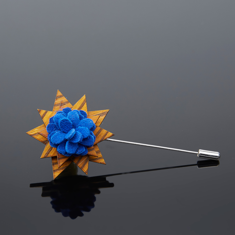 DapperMan - Dashing Wooden Lapel Pins - Touch of Modern