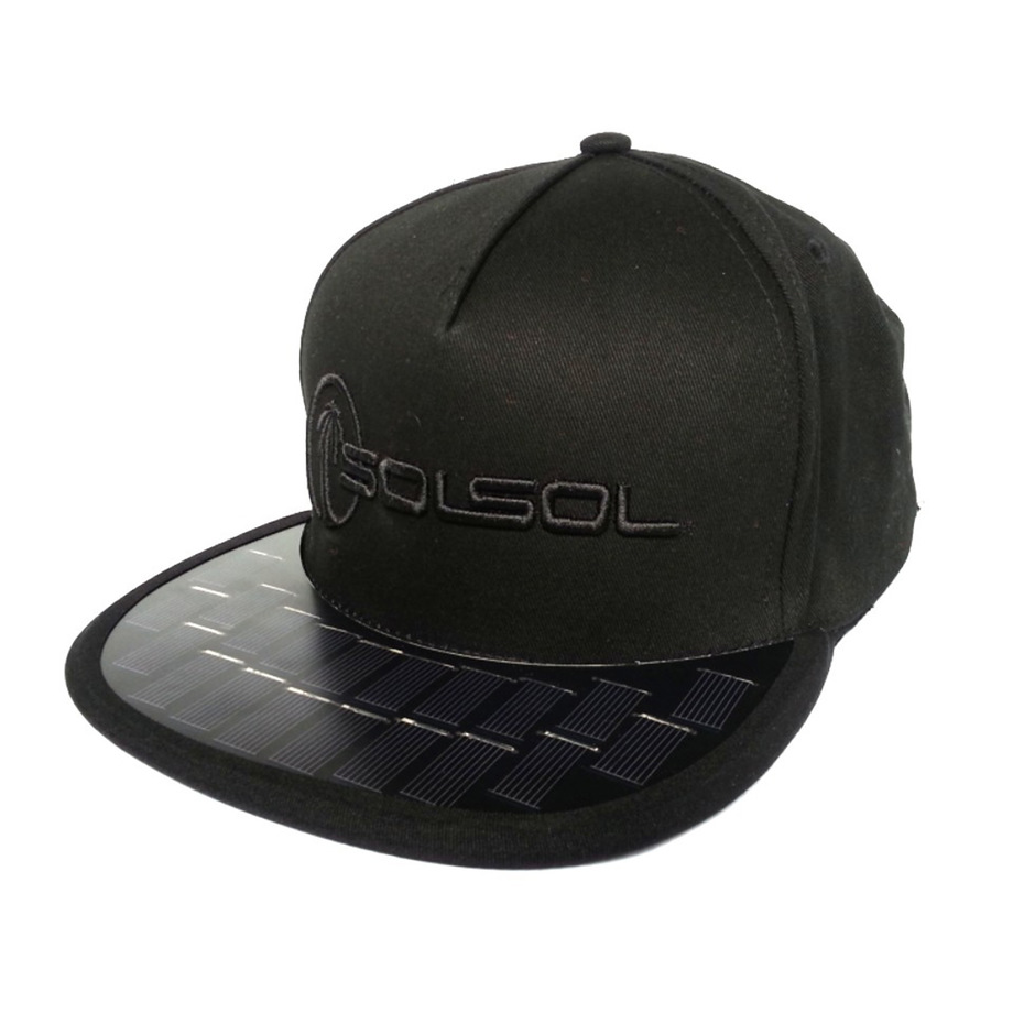 SOLSOL - Solar Powered Charging Hats - Touch of Modern