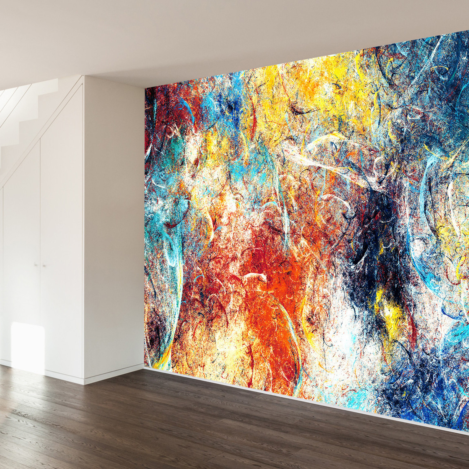 City Gleam (8 Panels // 186" Width) - Walls Need Love - Touch of Modern