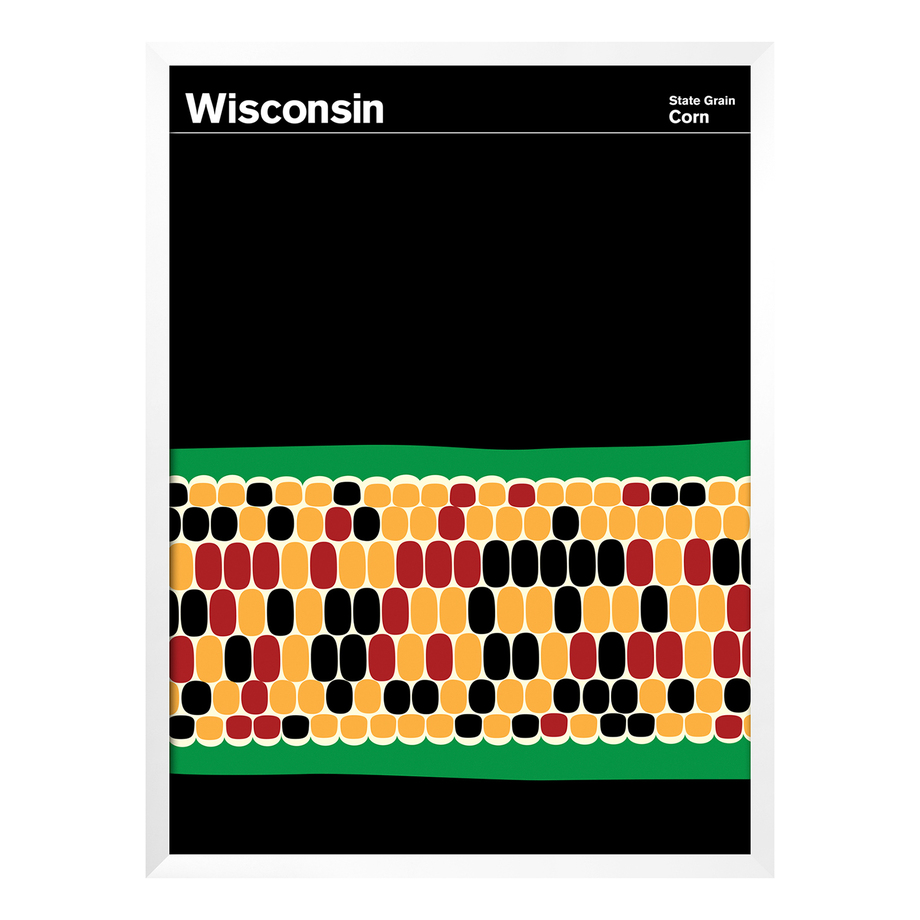 Minimalist State Posters - Framed Geographical Prints - Touch of Modern