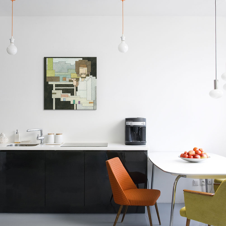 Adam Lister - Geometric Art on Canvas - Touch of Modern