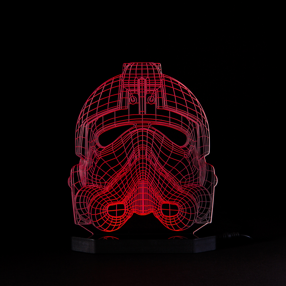 Star Wars LED Lamps - 3D Illusions - Touch of Modern