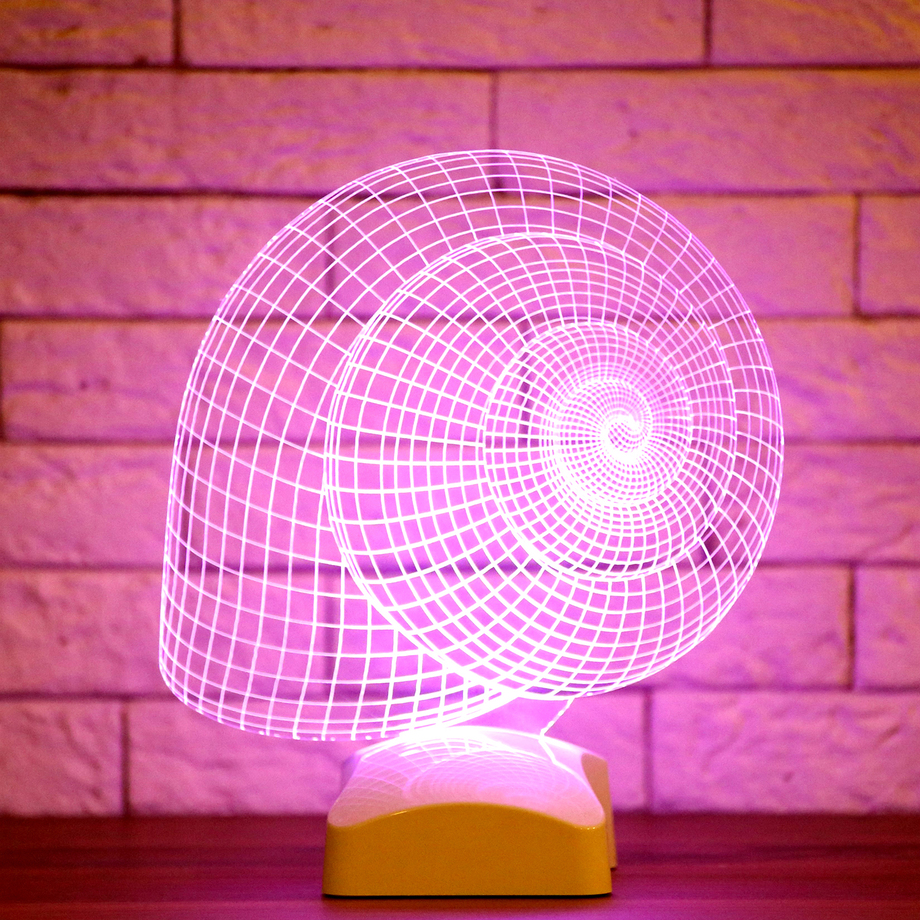 ArtisticLamps - 3D LED Optical Illusions - Touch of Modern