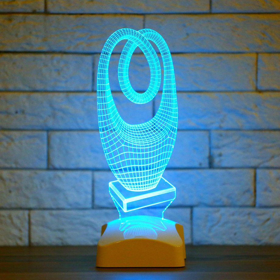 ArtisticLamps - 3D LED Optical Illusions - Touch of Modern