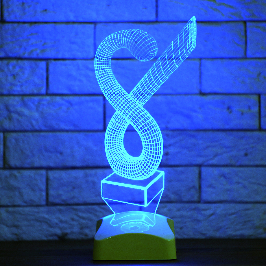 ArtisticLamps - 3D LED Optical Illusions - Touch of Modern