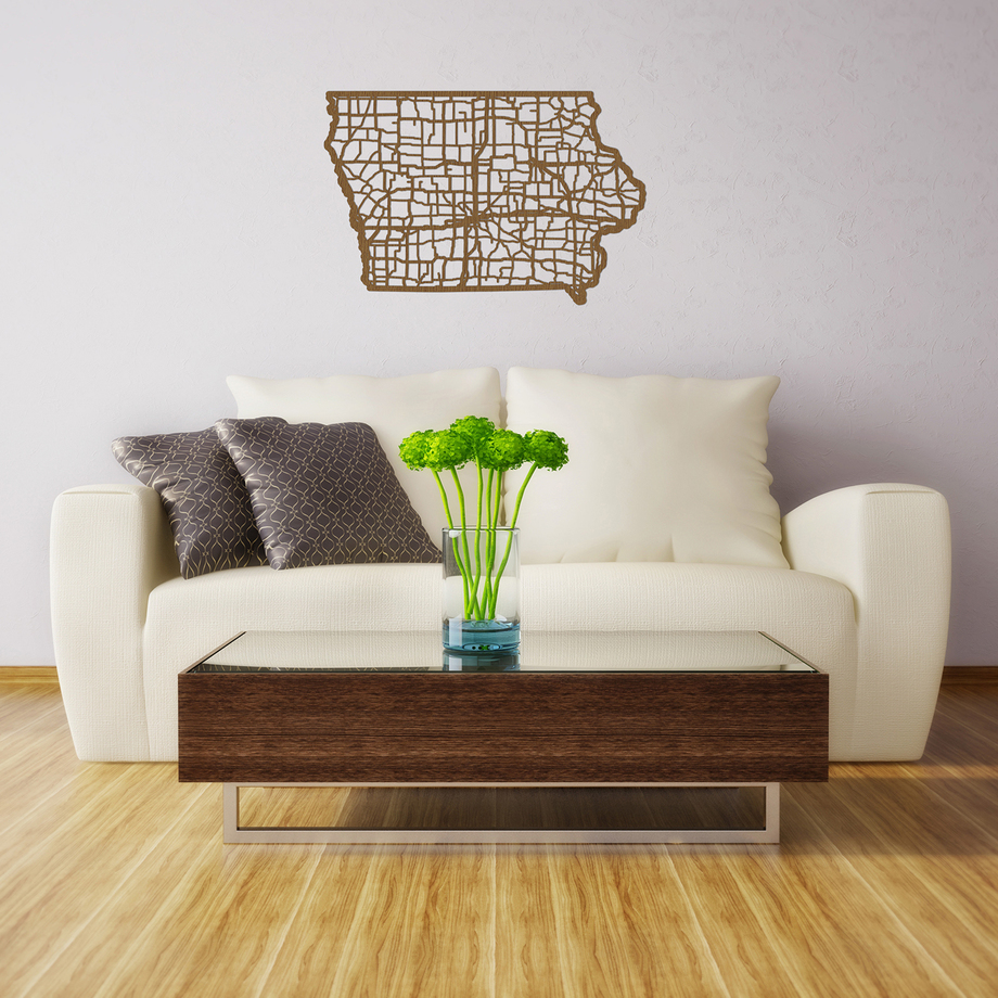 Cut Maps - Wooden State Maps - Touch of Modern