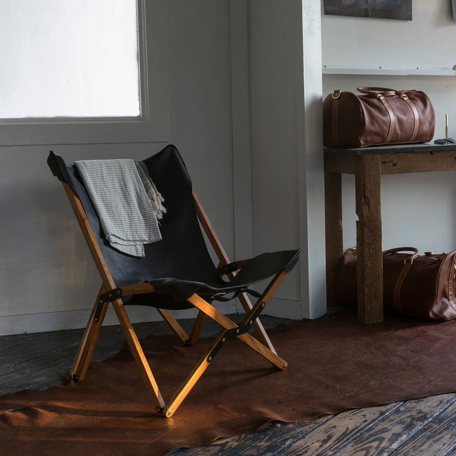 Texas Rover Company - Leather Bags and Chairs - Touch of Modern