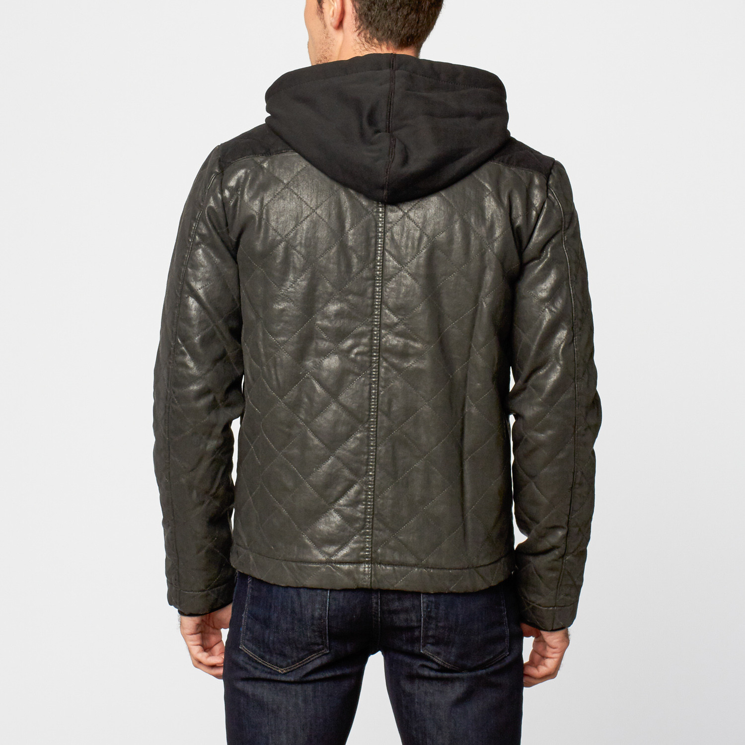 Double Cross Jacket // Charcoal + Black (2XL) - Bravery For All - Touch ...