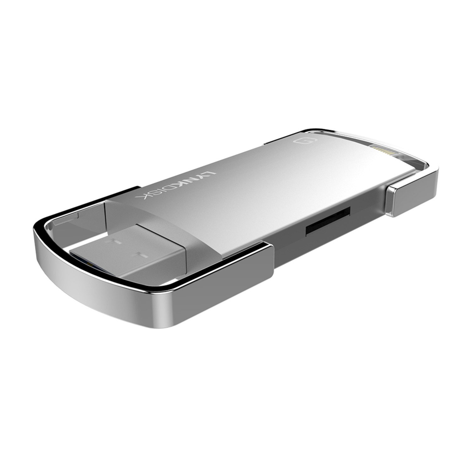 LynkDisk Storage Flash Drive // Grey - Gosh! - Touch of Modern