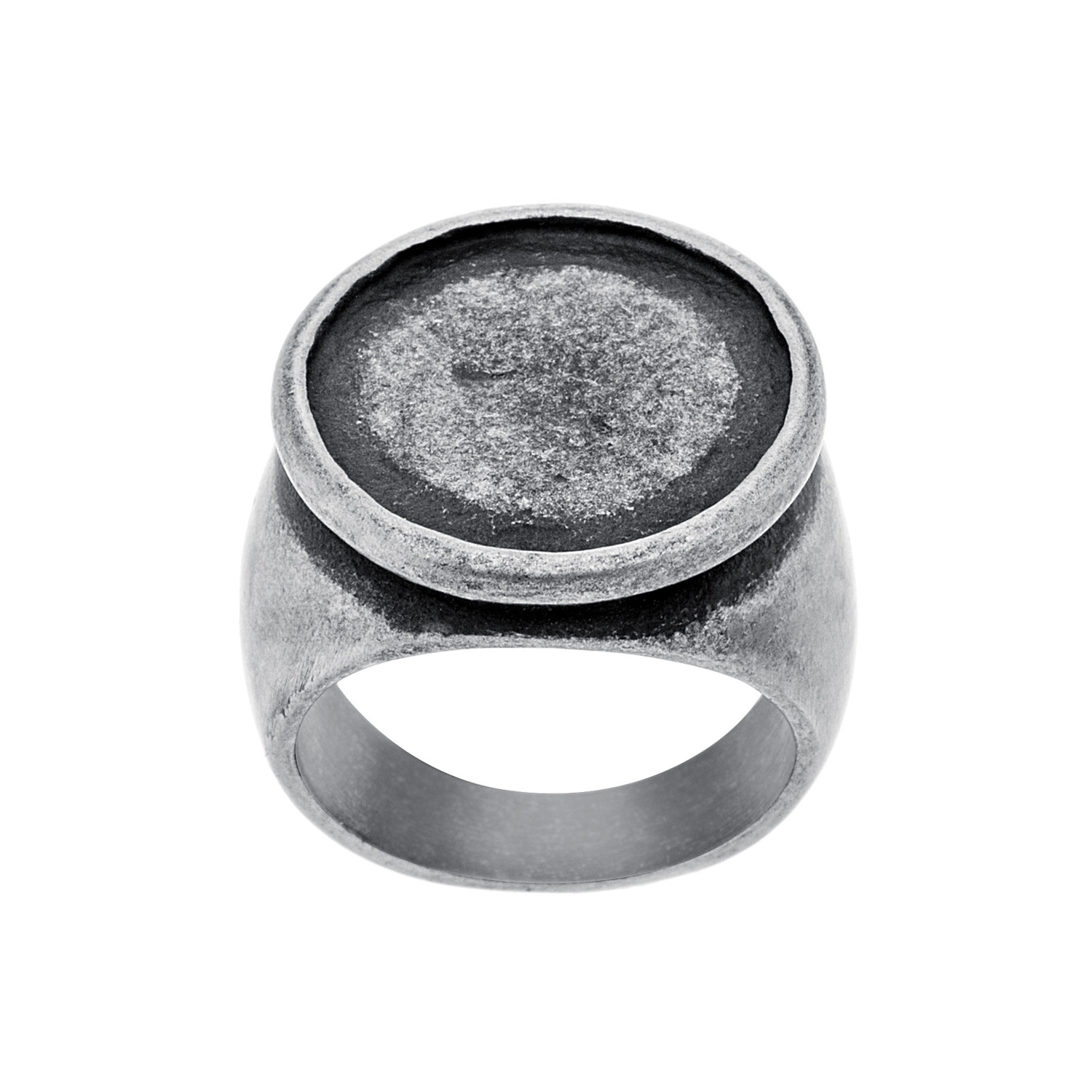 Flat Circle Top Ring (Size 9) - Ed Jacobs - Touch of Modern