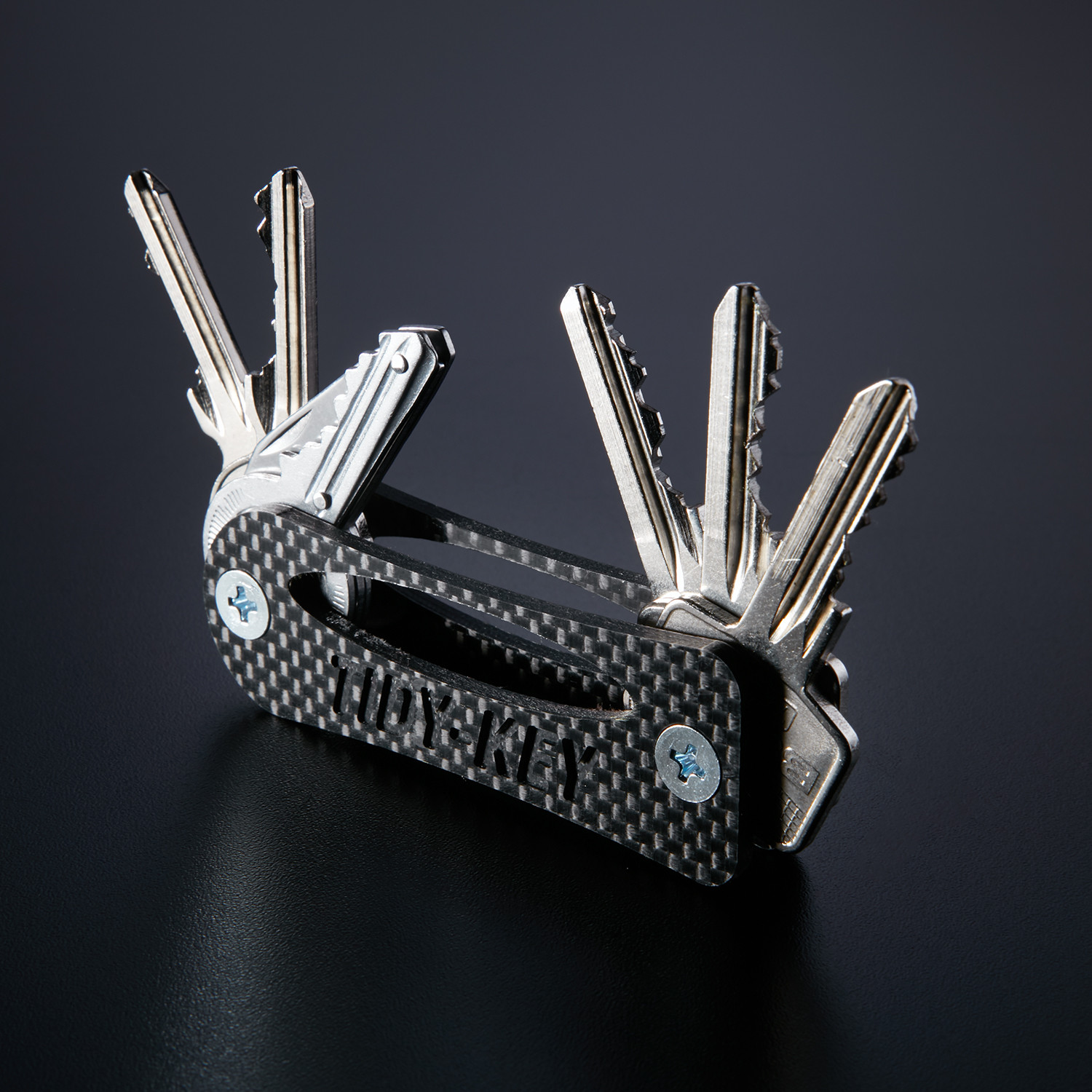 TIDY-KEY // Carbonfibre + Knife - TIDY-KEY - Touch of Modern