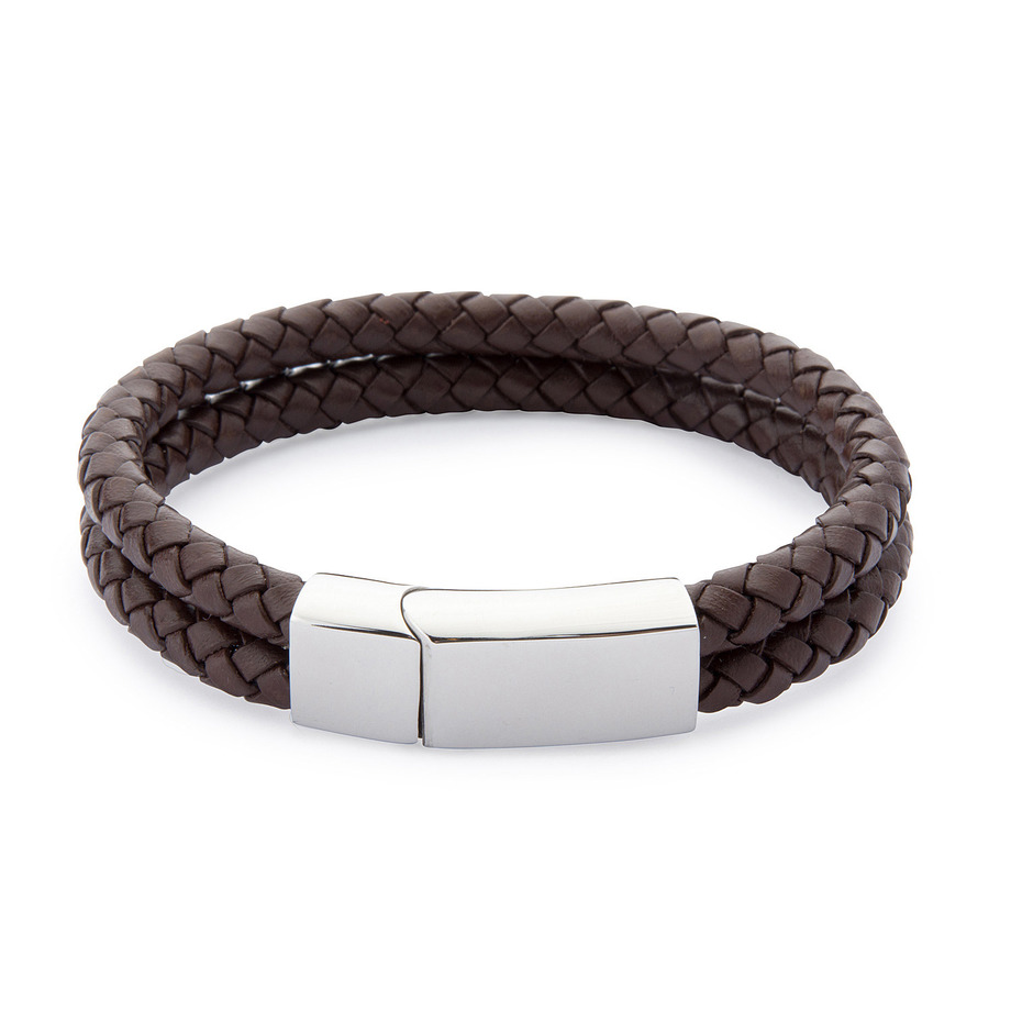 Kavalri - Steel & Leather Jewelry - Touch of Modern