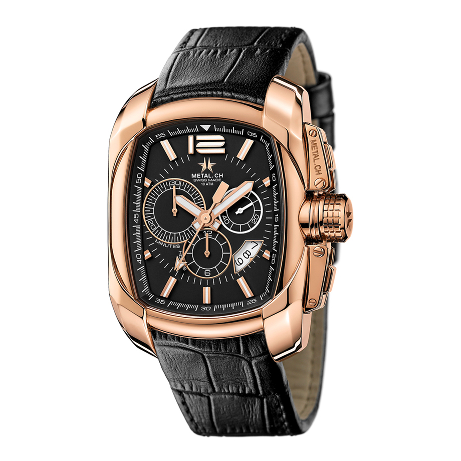 Metal CH - Bold Swiss Watches - Touch of Modern