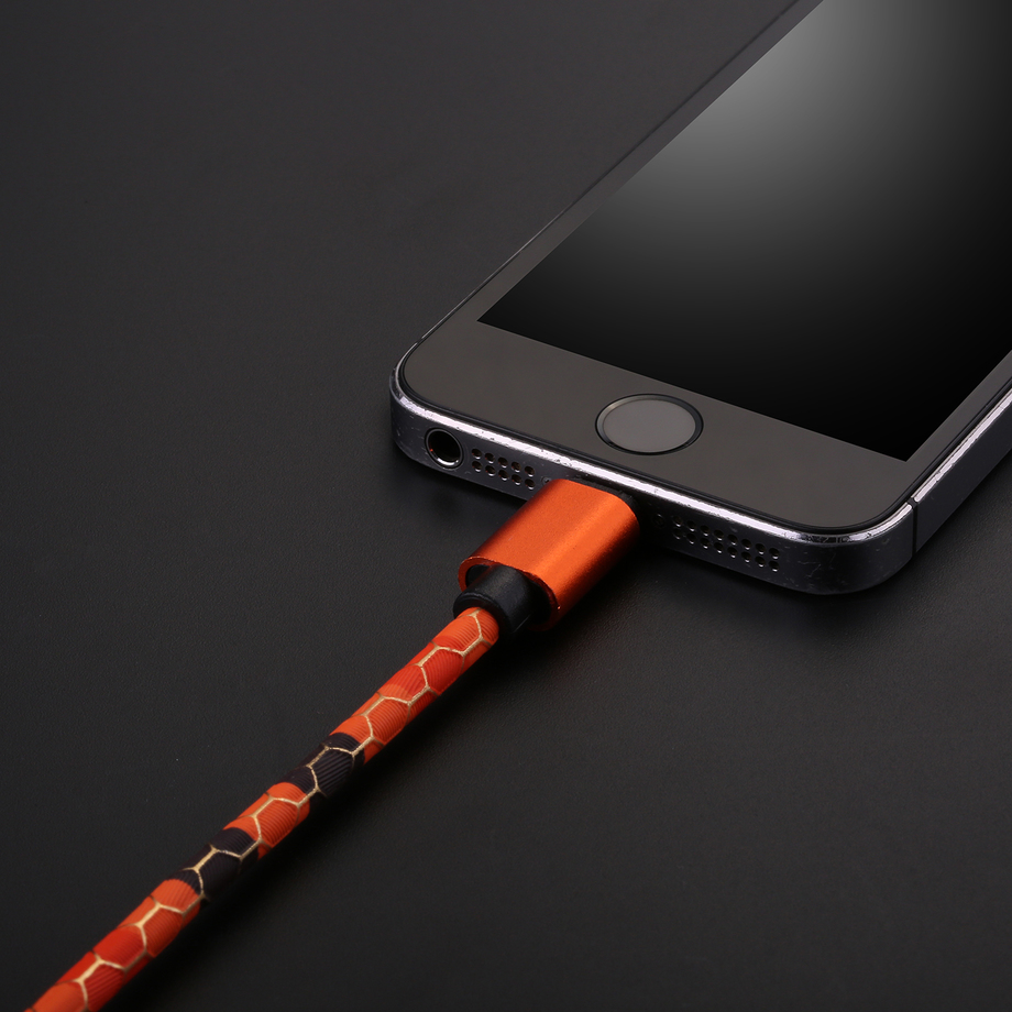 Glowing Charge Cables - Visible Charging Power - Touch of Modern