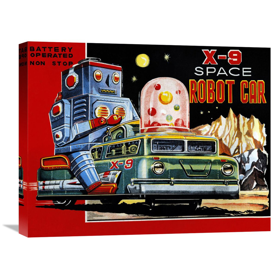 Retrobot - Vintage Robot Art Prints - Touch of Modern