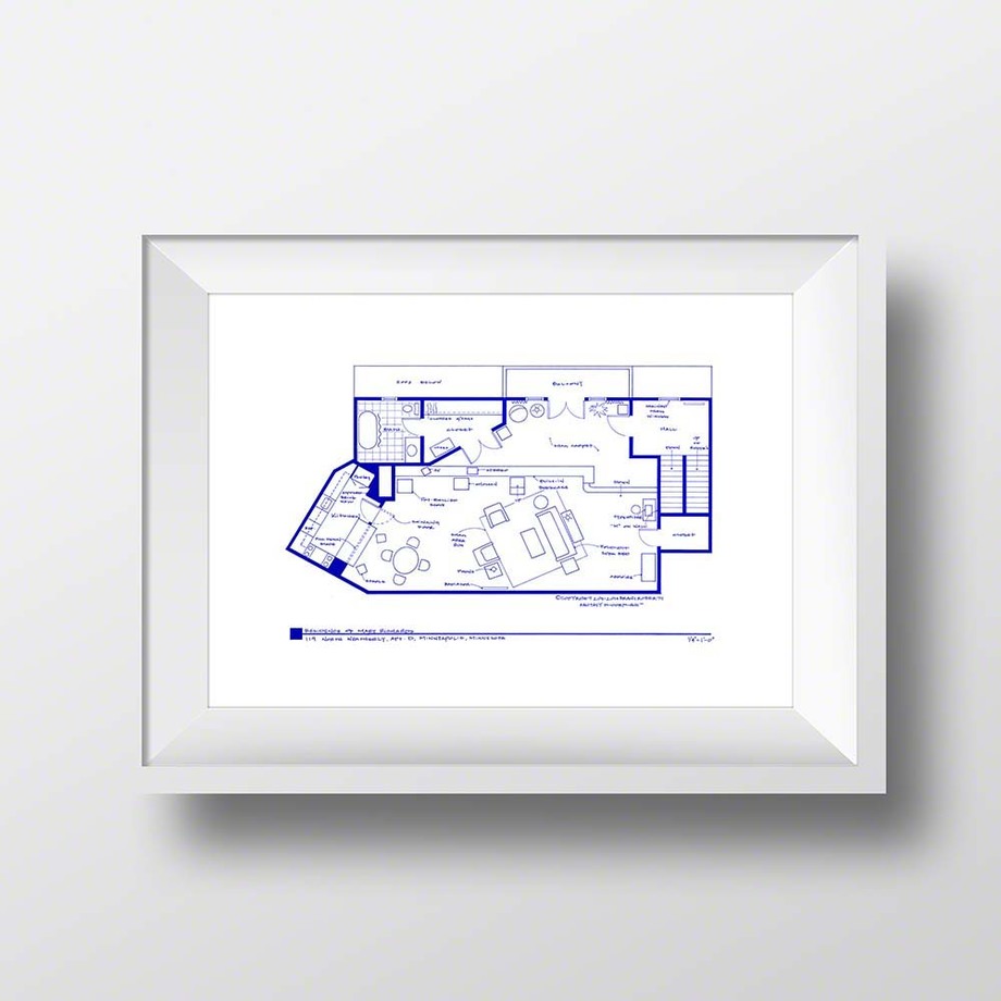 Fantasy Floorplans - Blueprints From TV's Most Famous Homes - Touch of ...