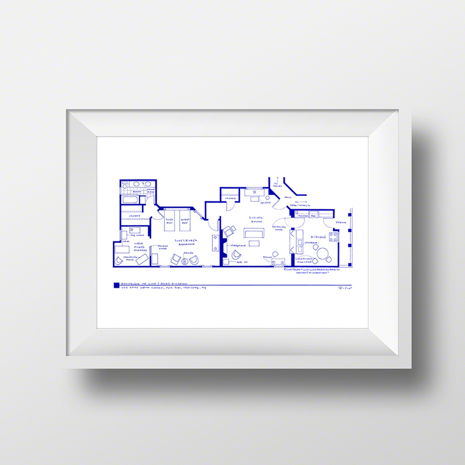 Fantasy Floorplans - Blueprints From TV's Most Famous Homes - Touch of ...