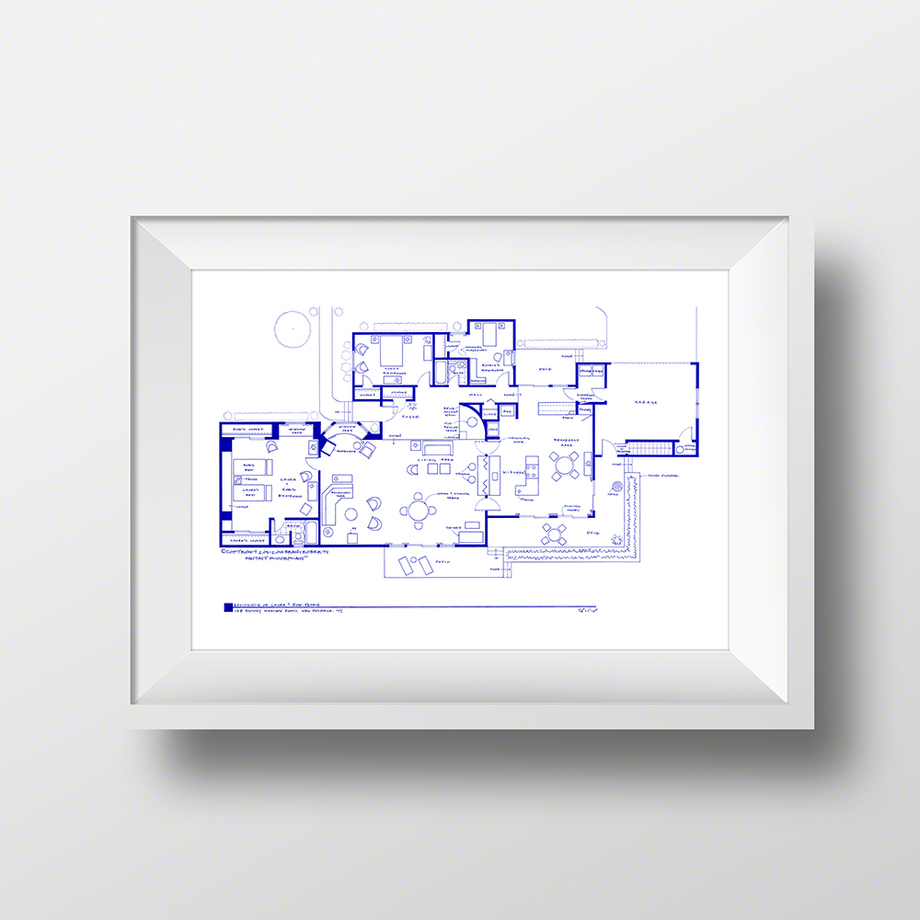 Fantasy Floorplans - Blueprints From TV's Most Famous Homes - Touch of ...