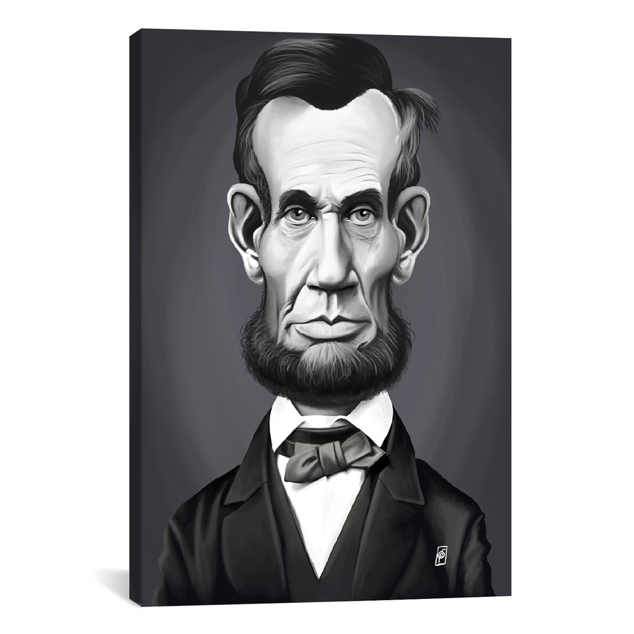 Rob Snow - Famous Figures On Canvas - Touch of Modern