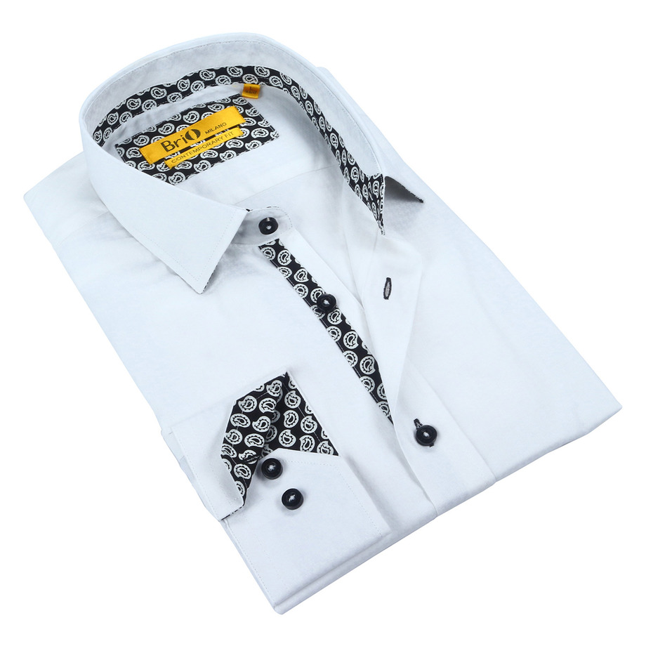Brio Milano - European Luxury Shirting - Touch of Modern