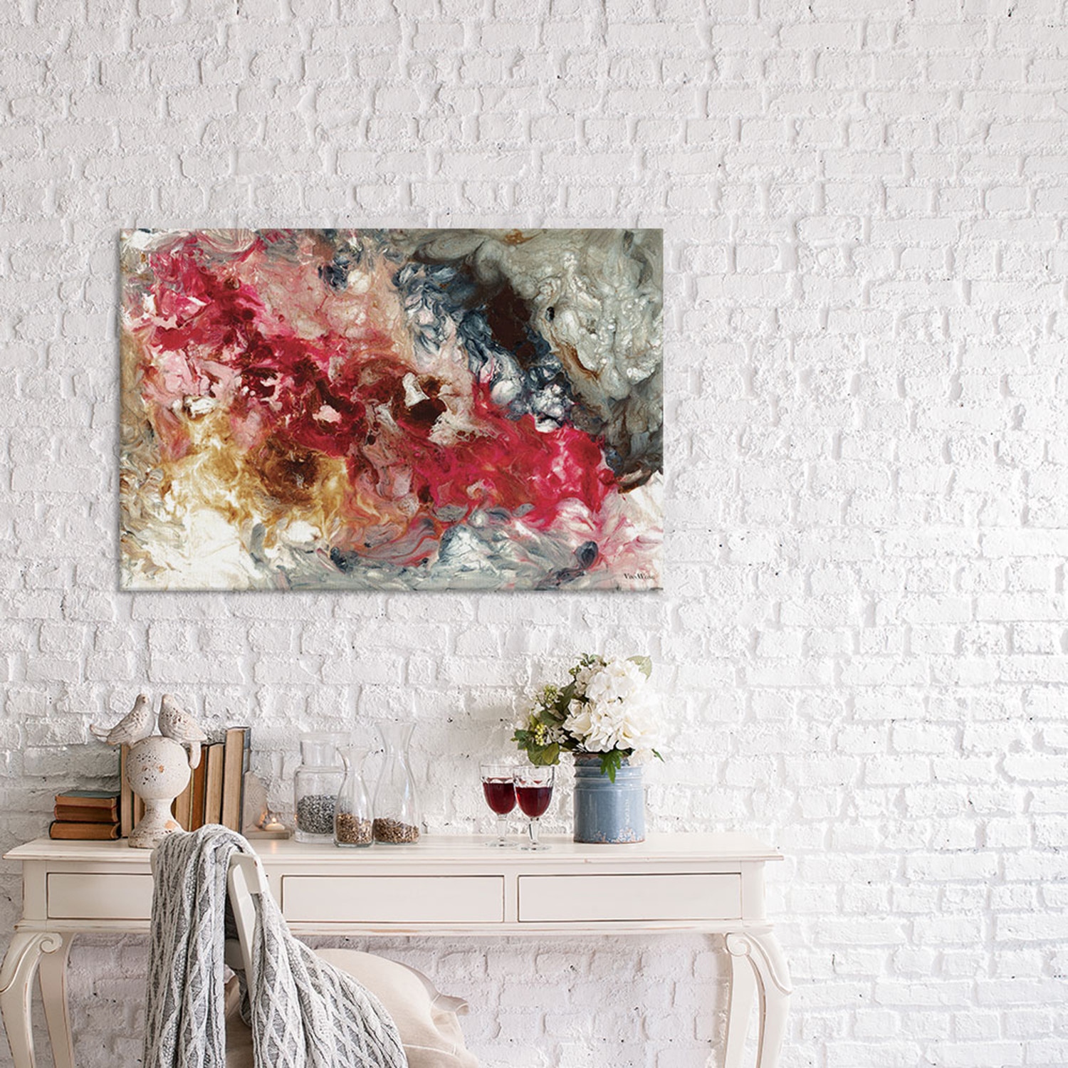 Bitter And Sweet (26"W x 18"H x 0.75"D) - Art Bestsellers: Abstract ...