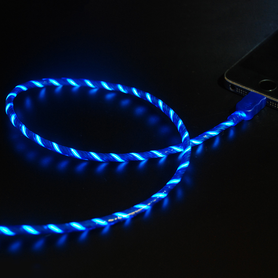Glowing Charge Cables - Visible Charging Power - Touch of Modern