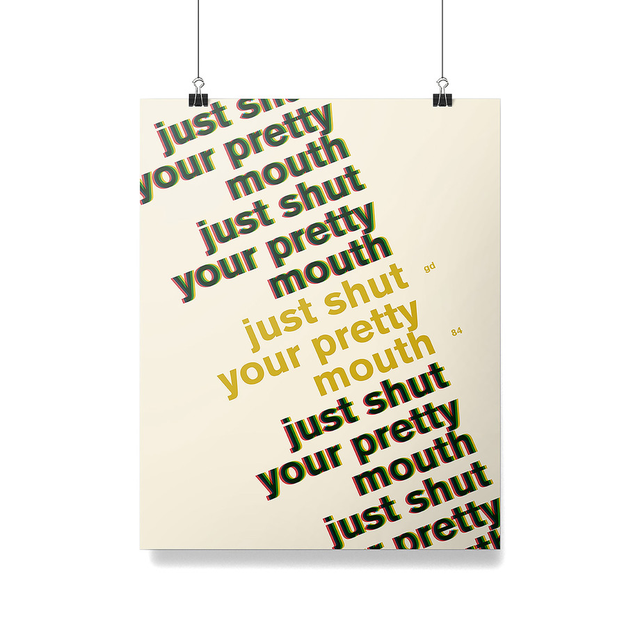 The Most - Lyrical Posters - Touch of Modern