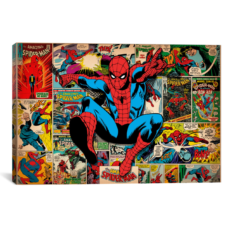 Marvel Comics - Canvas Fan Art - Touch of Modern