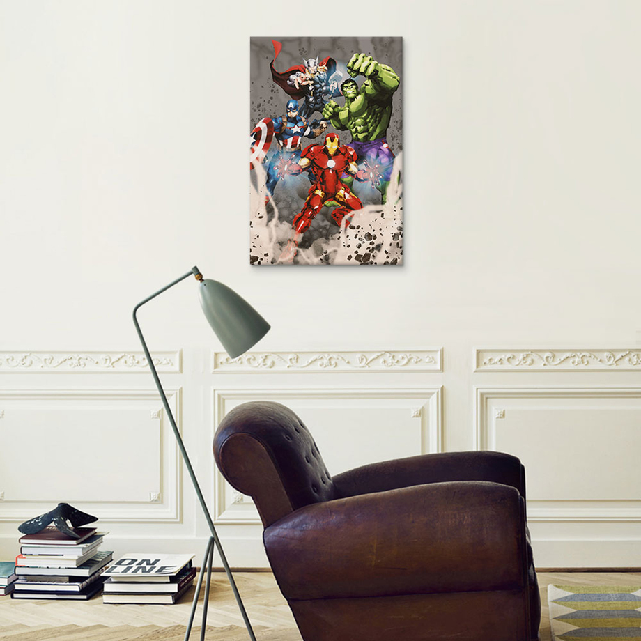 Marvel Comics - Canvas Fan Art - Touch of Modern
