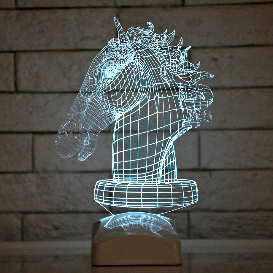 ArtisticLamps - 3D LED Optical Illusions - Touch of Modern