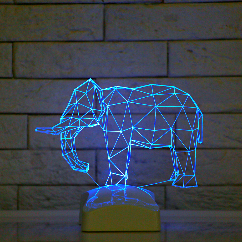 ArtisticLamps - 3D LED Optical Illusions - Touch of Modern