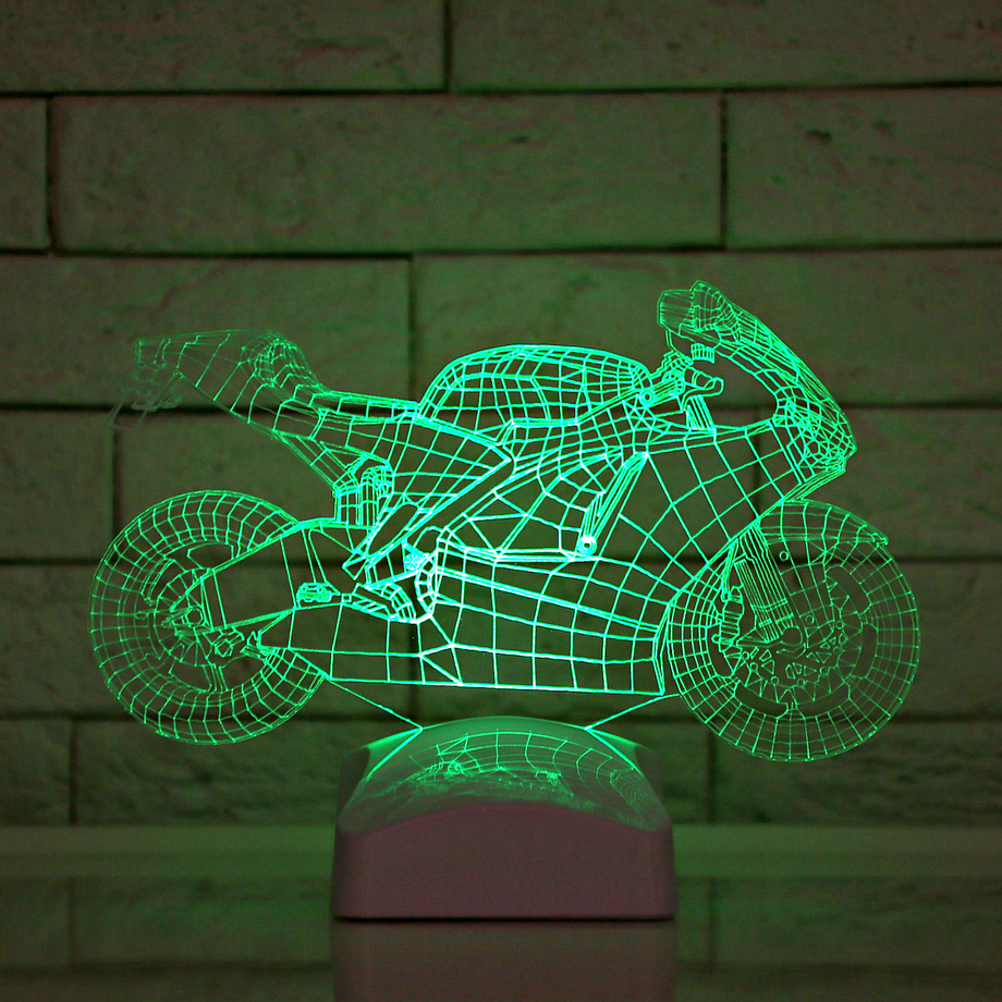 ArtisticLamps - 3D LED Optical Illusions - Touch of Modern
