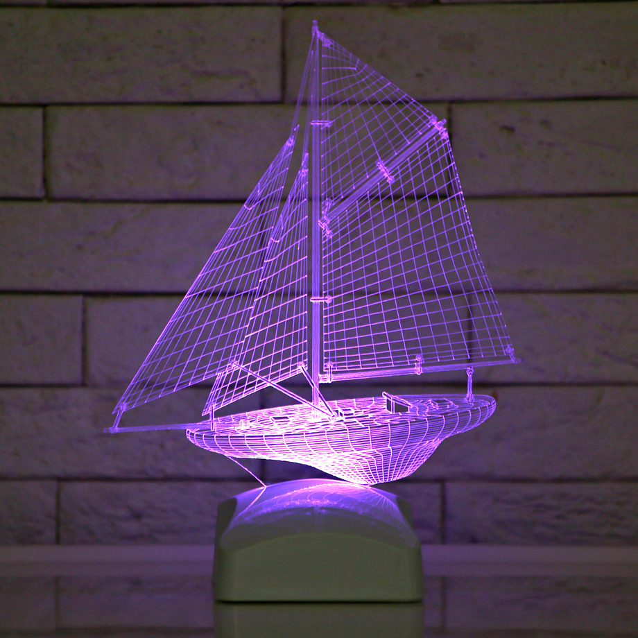 ArtisticLamps - 3D LED Optical Illusions - Touch of Modern