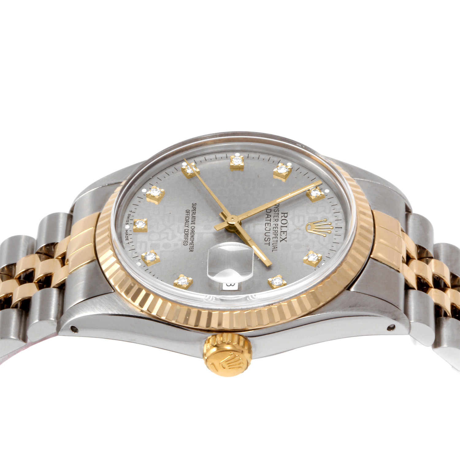 Rolex Datejust Automatic // 16013 // Refinished - Vintage Rolex - Touch ...