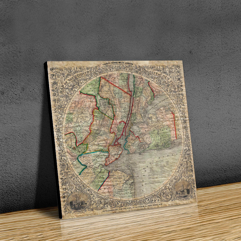 Antique Maps - Vintage Cartography - Touch of Modern