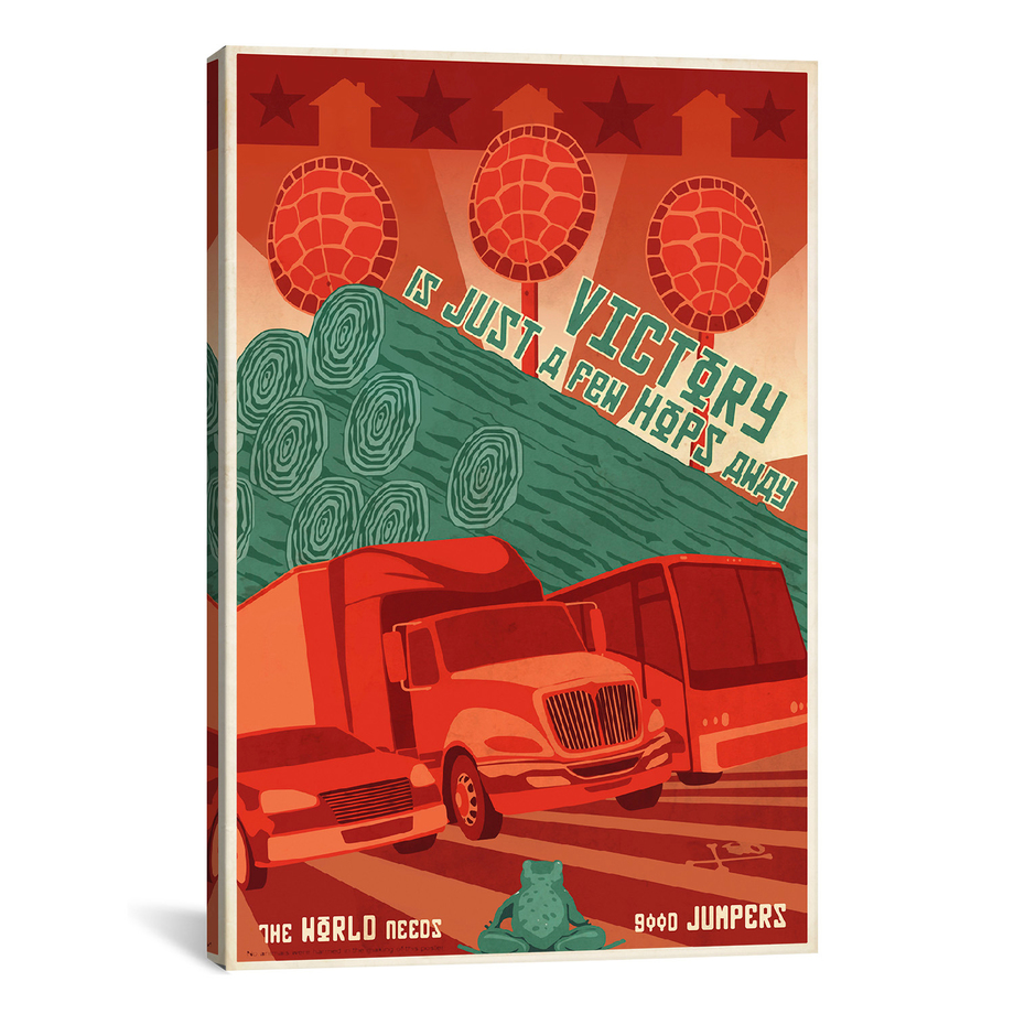 Steve Thomas - Vintage Poster-Inspired Canvases - Touch of Modern