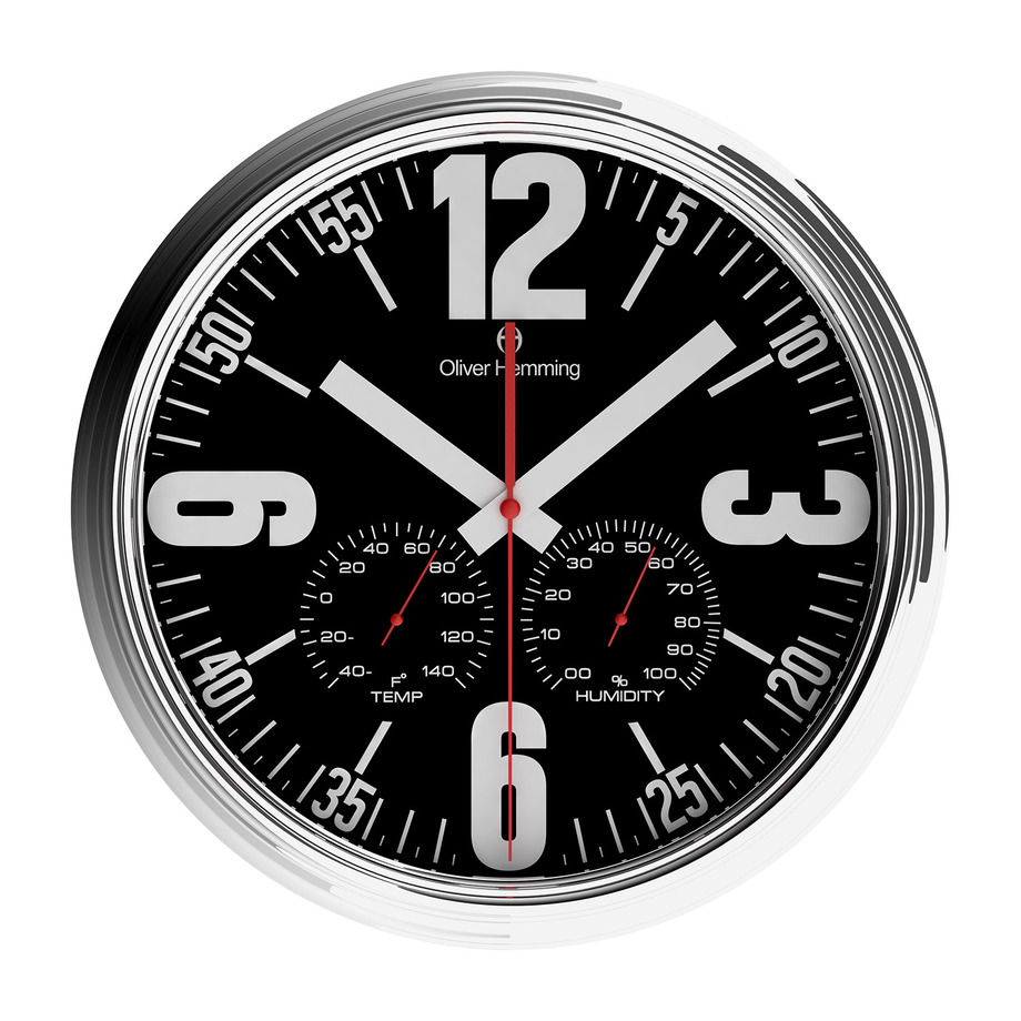 Oliver Hemming - Award-Winning Wall Clocks - Touch of Modern