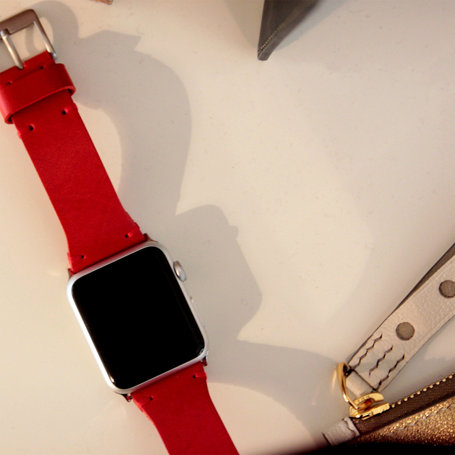 D7 IBL Apple Watch Strap // Red (38mm) - SLG Design - Touch of Modern