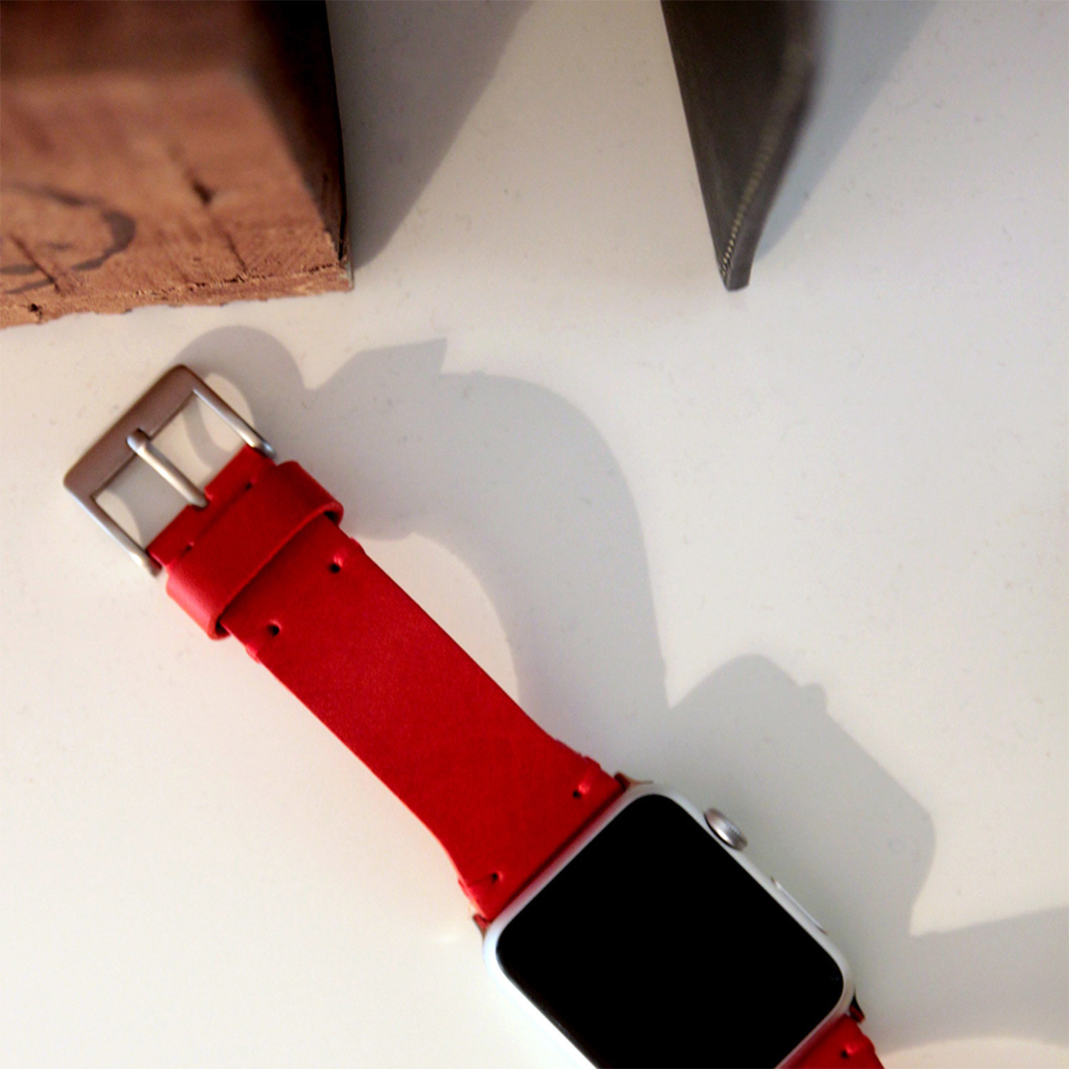 D7 IBL Apple Watch Strap // Red (38mm) - SLG Design - Touch of Modern