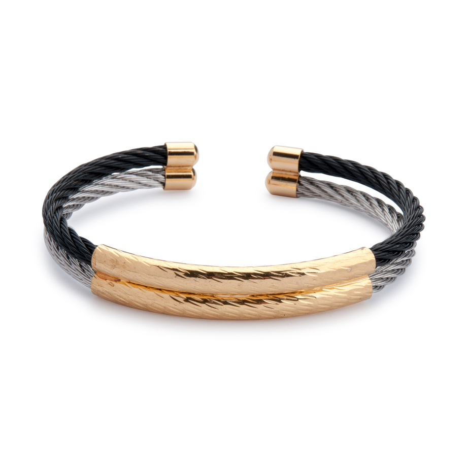 Kavalri - Steel & Leather Jewelry - Touch of Modern