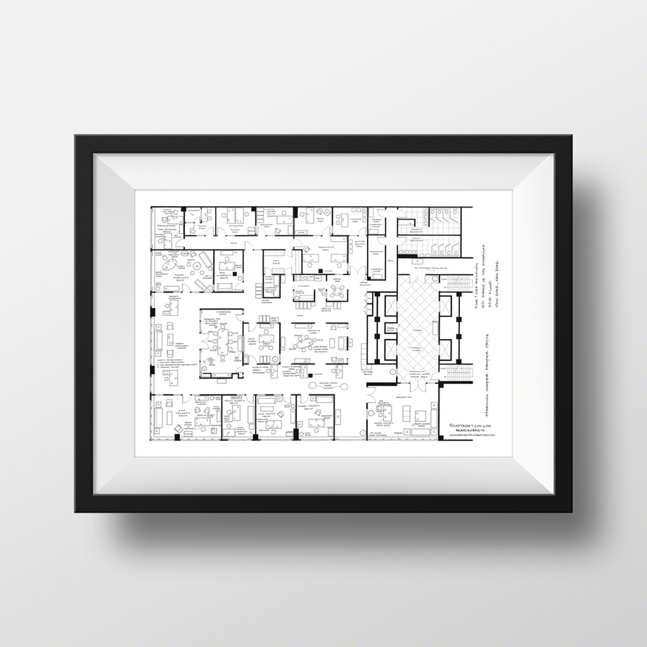 Fantasy Floorplans - Blueprints From TV's Most Famous Homes - Touch of ...