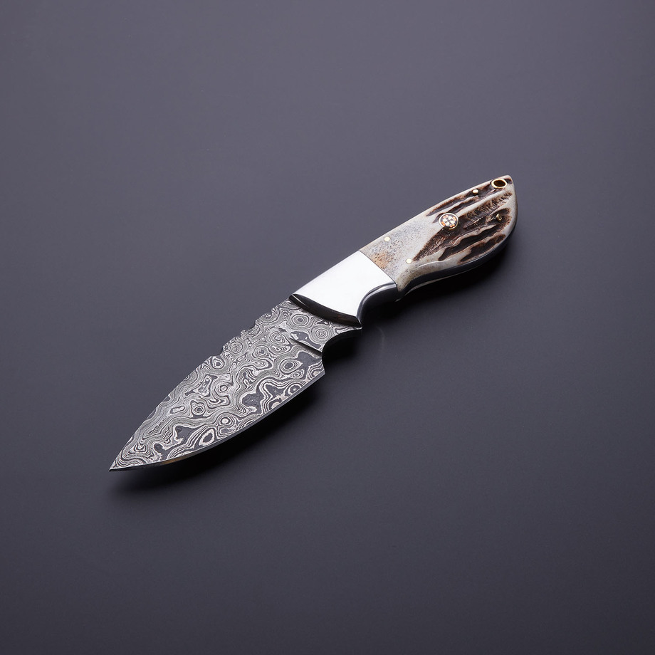 Misty River Blades - Exotic Fixed Blade Damascus Knives - Touch of Modern